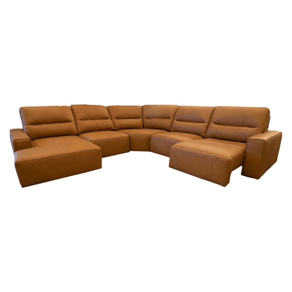 Cavalier 5 Piece Power Sliding Sectional – Sofa Land